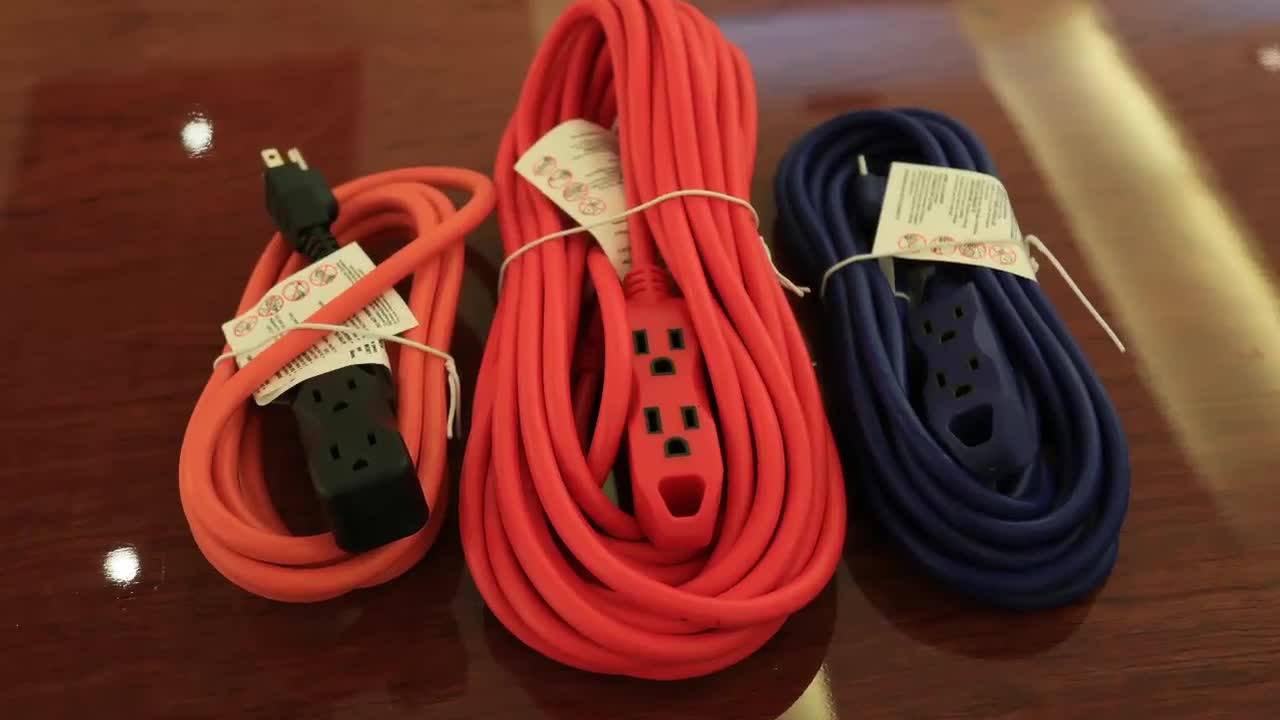 Navy/white,Designer 3 Extension,2 Prong Power Strip,Extra Long 8 Ft ...