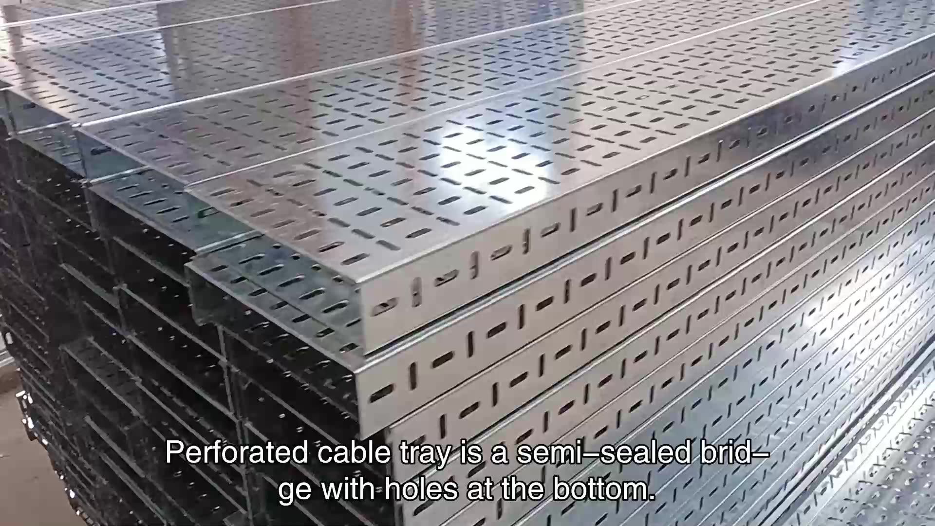 Custom Perforated Cable Tray Material Hdg/gi/ Stainless Steel/aluminum ...