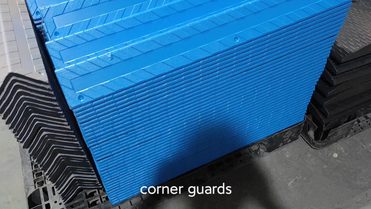 31" Reflective Corner Guard Wall Corner Protector Round With Yellow ...