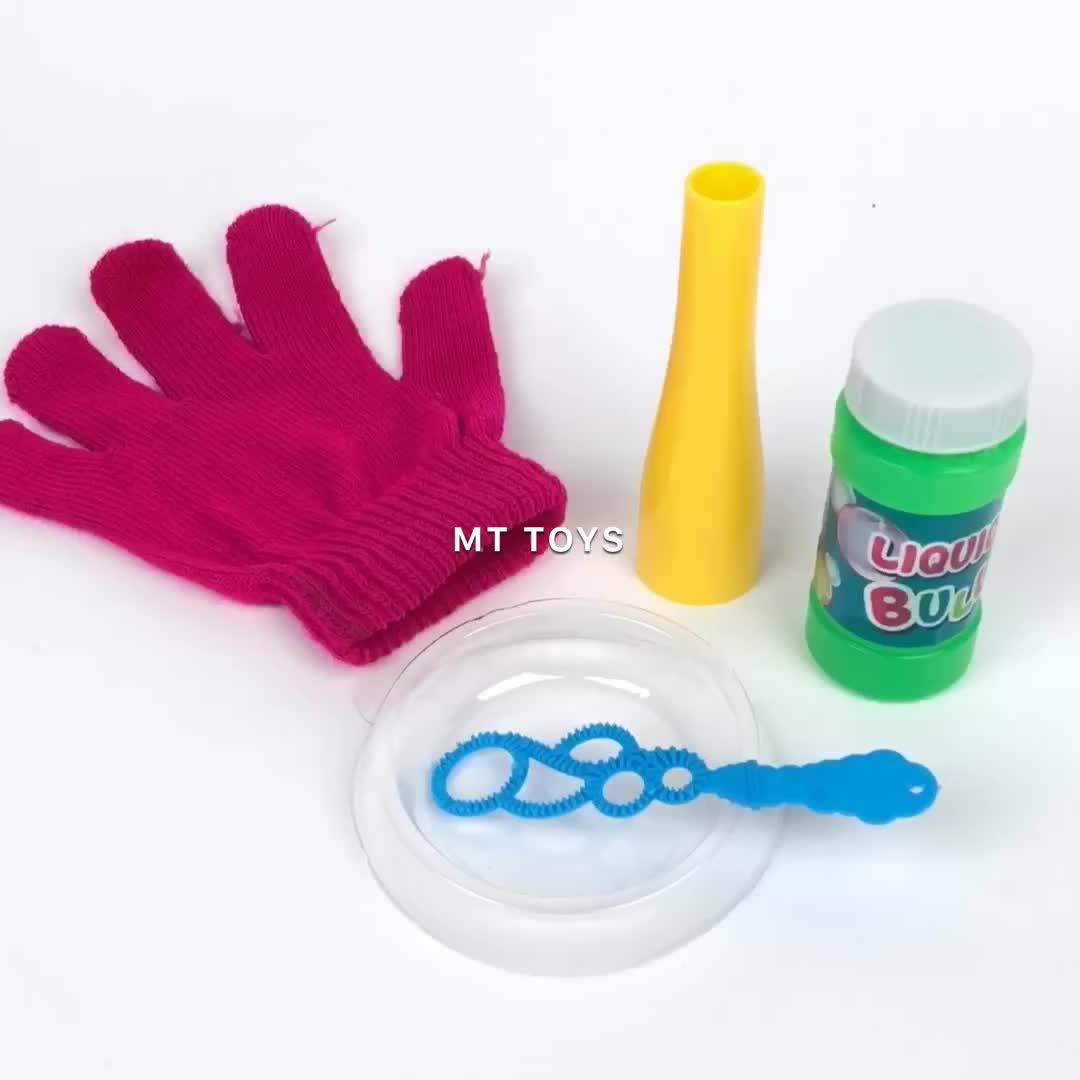 Kids Magic Juggle Bubble Water Toys Bouncing Magic Bubble With Glove ...