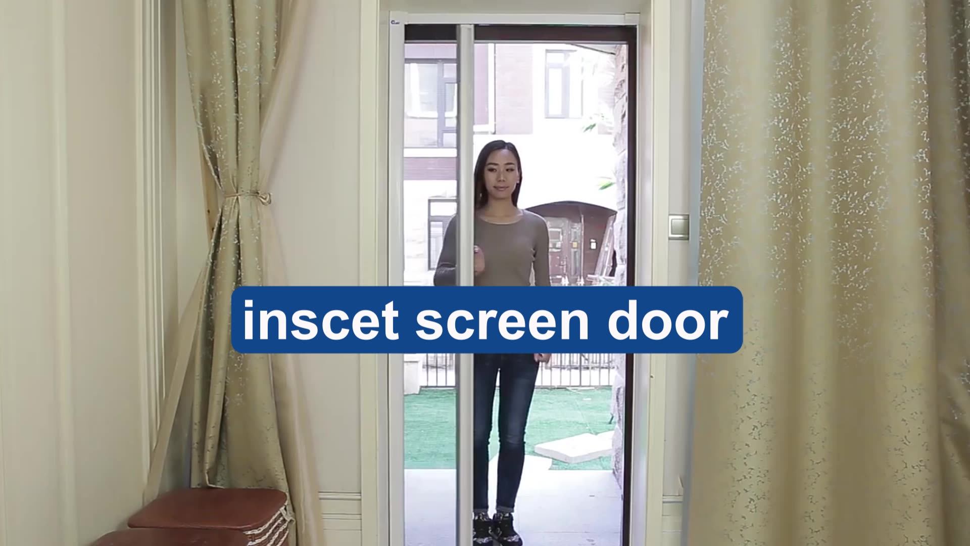 Aluminium Retractable Mosquito Net Roller Insect Screen Window ...