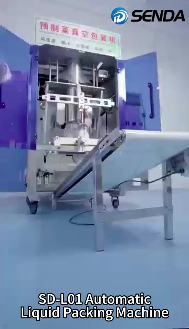 Frozen Pulp / Tropical Fruit Sd-l01-420 Automatic Packing Filling ...