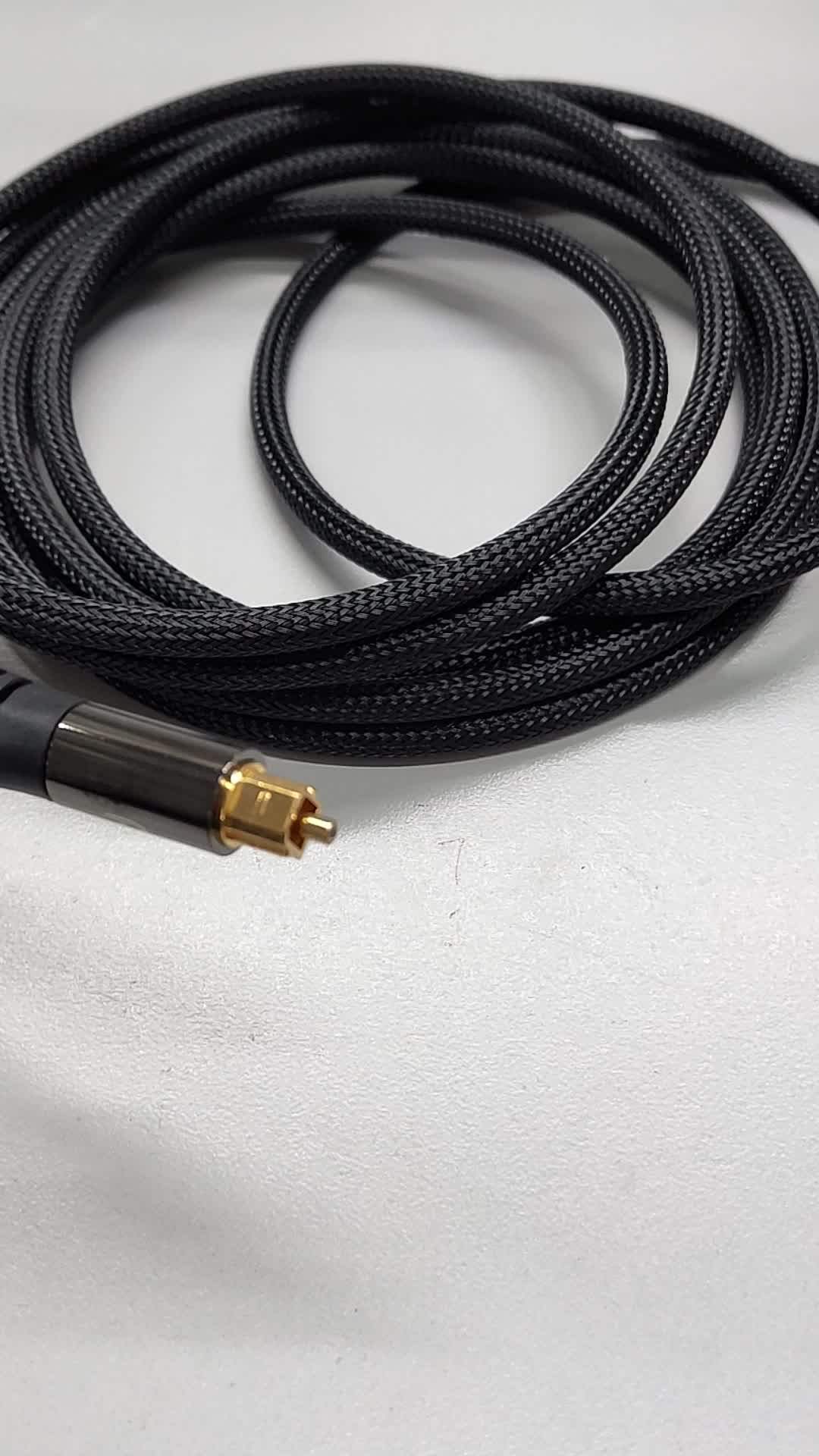 Premium Digital Optical Audio Toslink To Toslink Cable - With 24k Gold ...