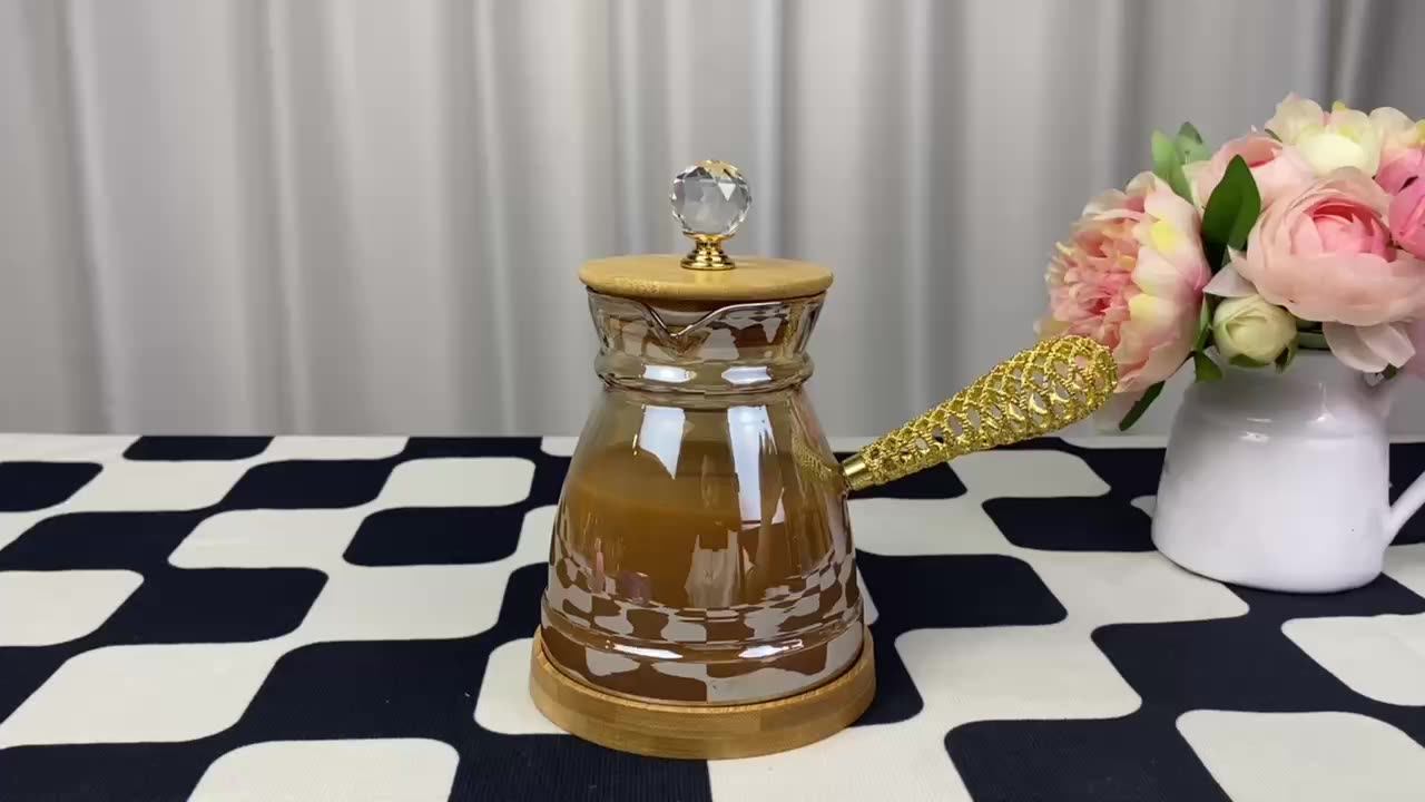 Explosion-proof Glass Coffee Pot High Borosilicate Glass Coffee Pot ...