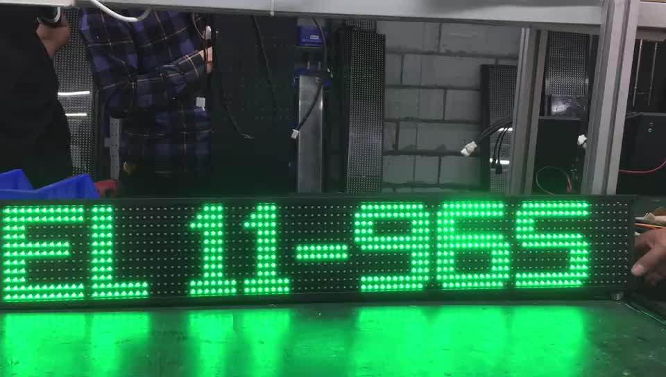 Ruteo De Transporte Publico Letrero Led Programable For Bus Passenger ...