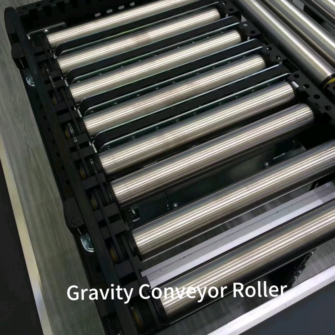 Spring Loaded Gravity Conveyor Rollers Plastic Conveyor Roller Bearings ...