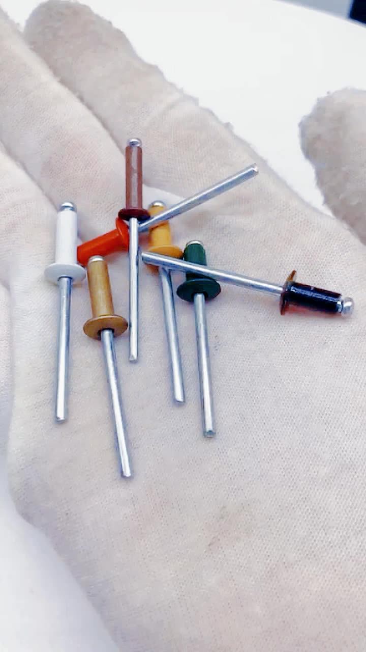 Aluminium Steel Open Dome Rivet Aluminum Pop Rivets Sizes - Buy ...