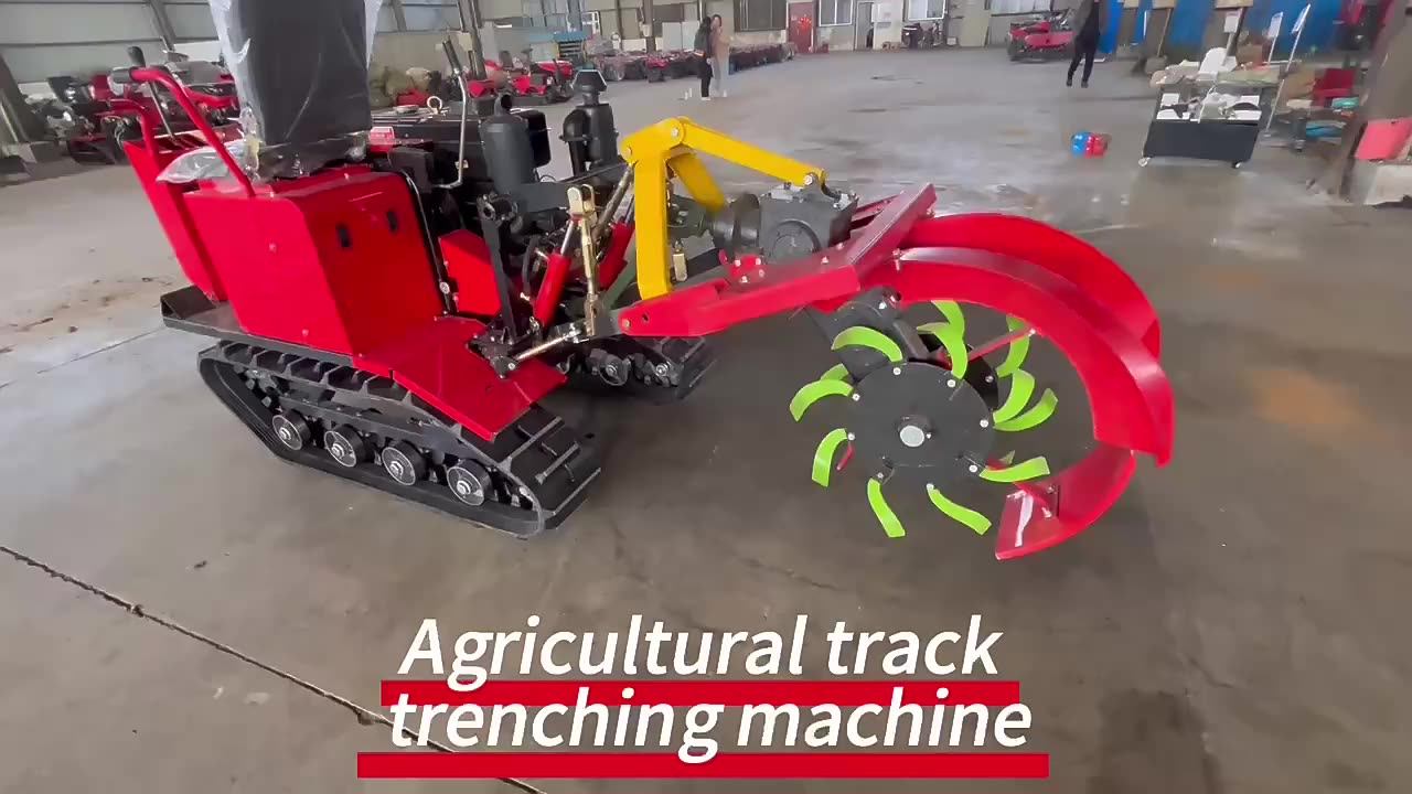 New Multi Functional Crawler Micro Tiller Self Propelled Rotary Tiller ...