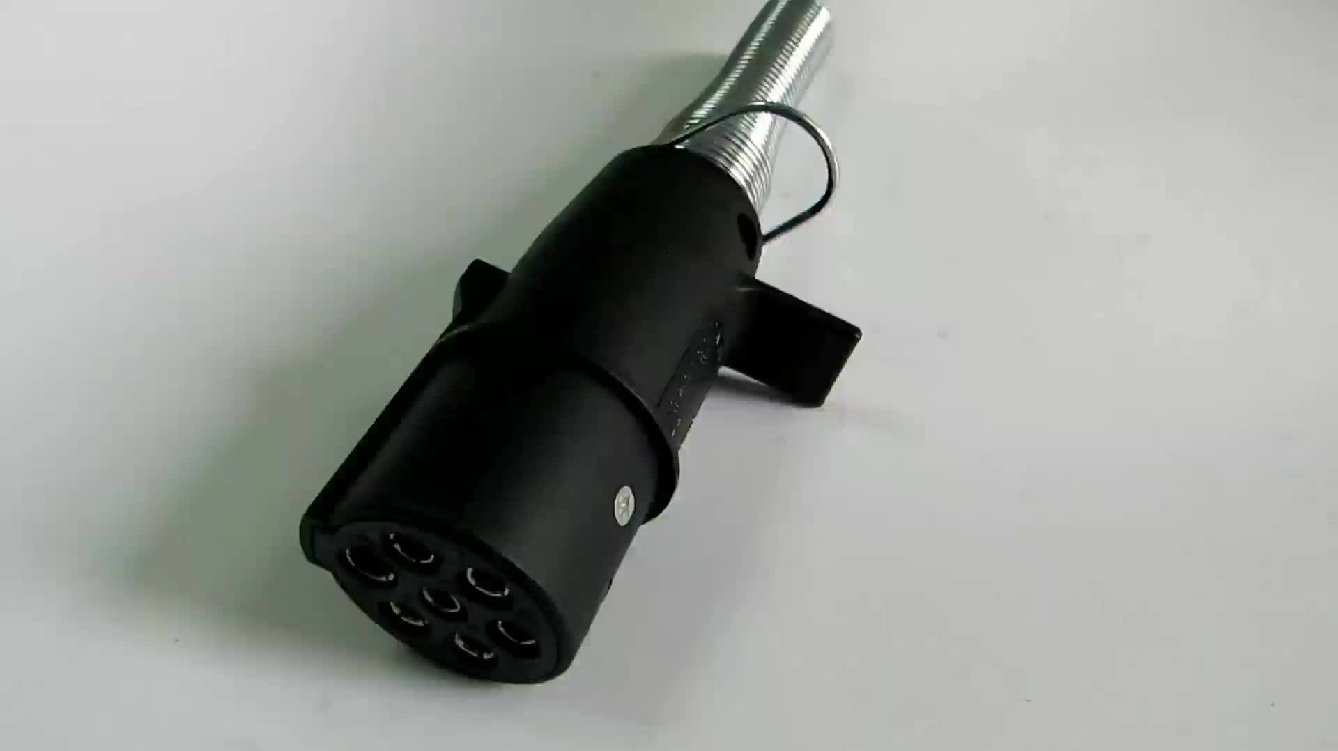 Iso 1185 Trailer Adapter Plug N Type 7 Pin Plastic Trailer Plug 24v 12v ...