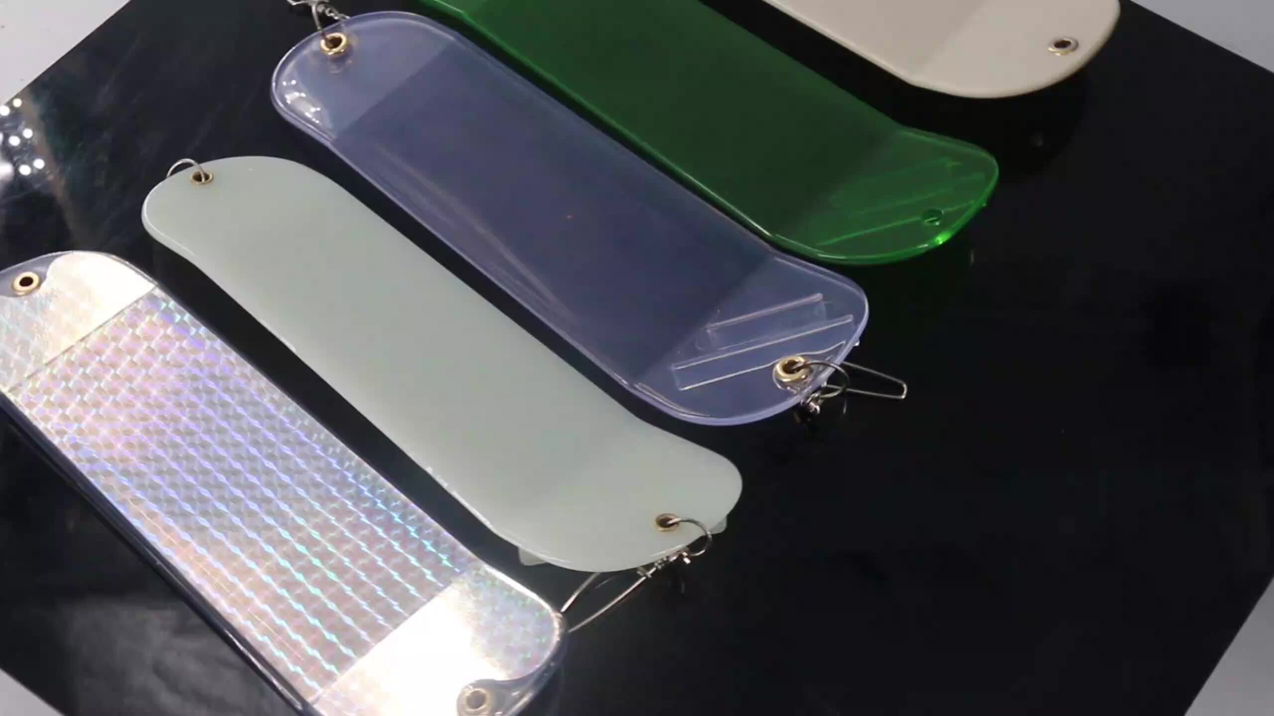 8inch 11inch Dodger Flashers Boat Diver Board Spoon Lure Fishing Salmon ...