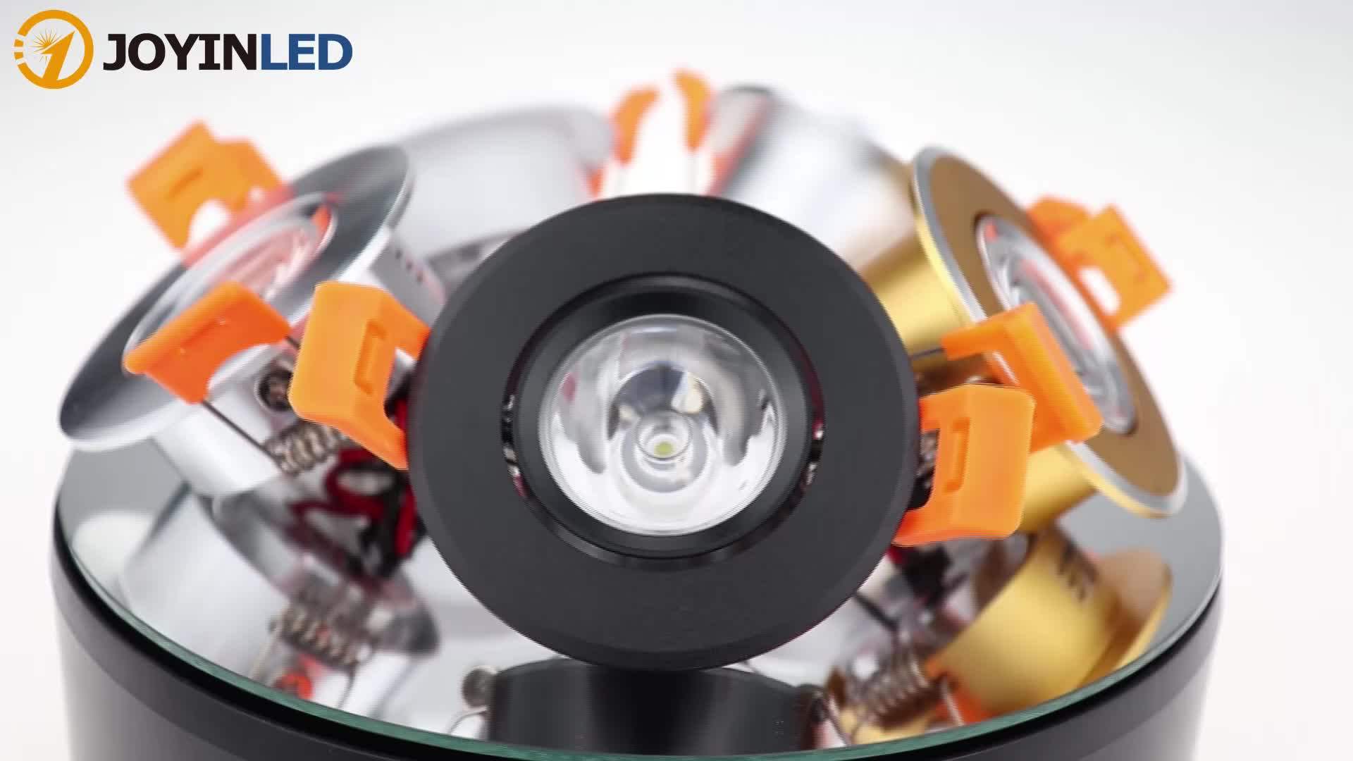 Bathroom 3w Round Natural Cold Warm White 12v Dia 68mm Silver 3000k Led ...