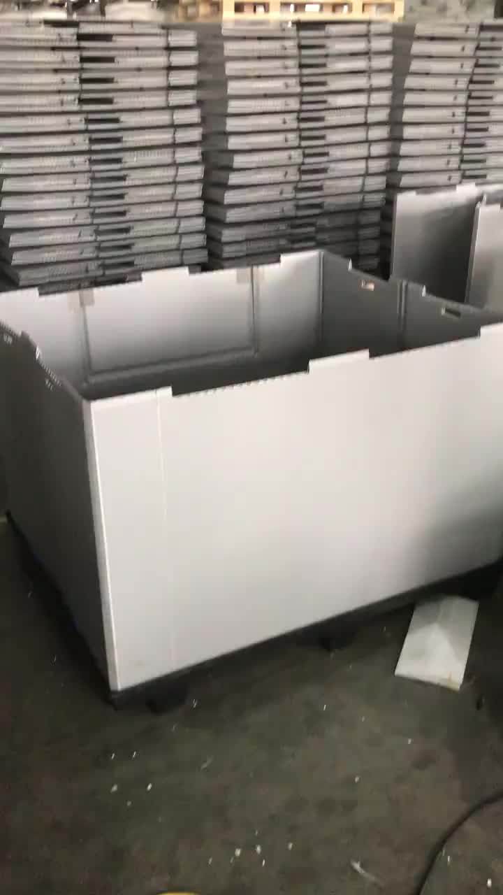 4 - Way Entry Plastic Pallet Box For Megapack - Buy Pallet Box For ...