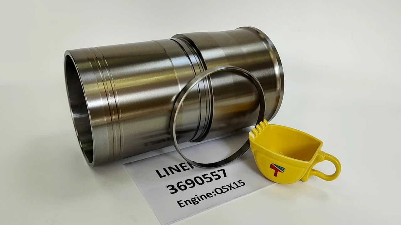 Diesel Engine Parts Cylinder Liner 3690561 For Generator Set Heavy ...