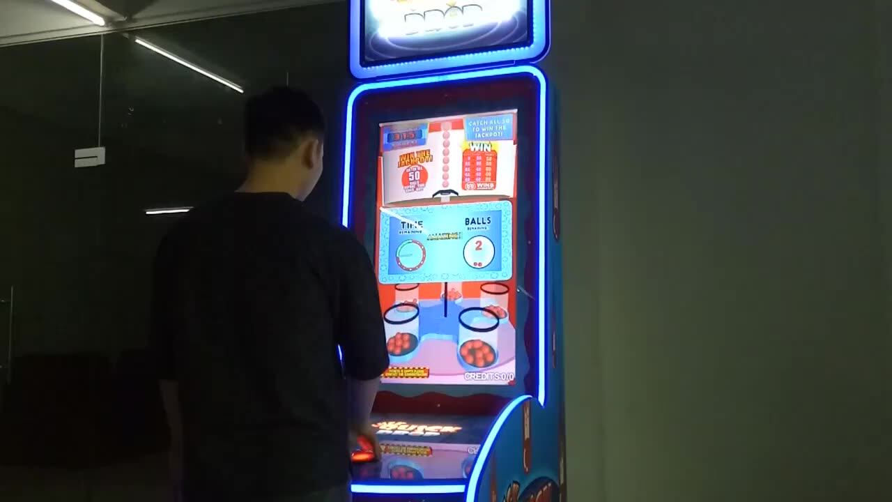 New Design Ticket Redemption Machine Arcade Luck Quik Drop Coin ...