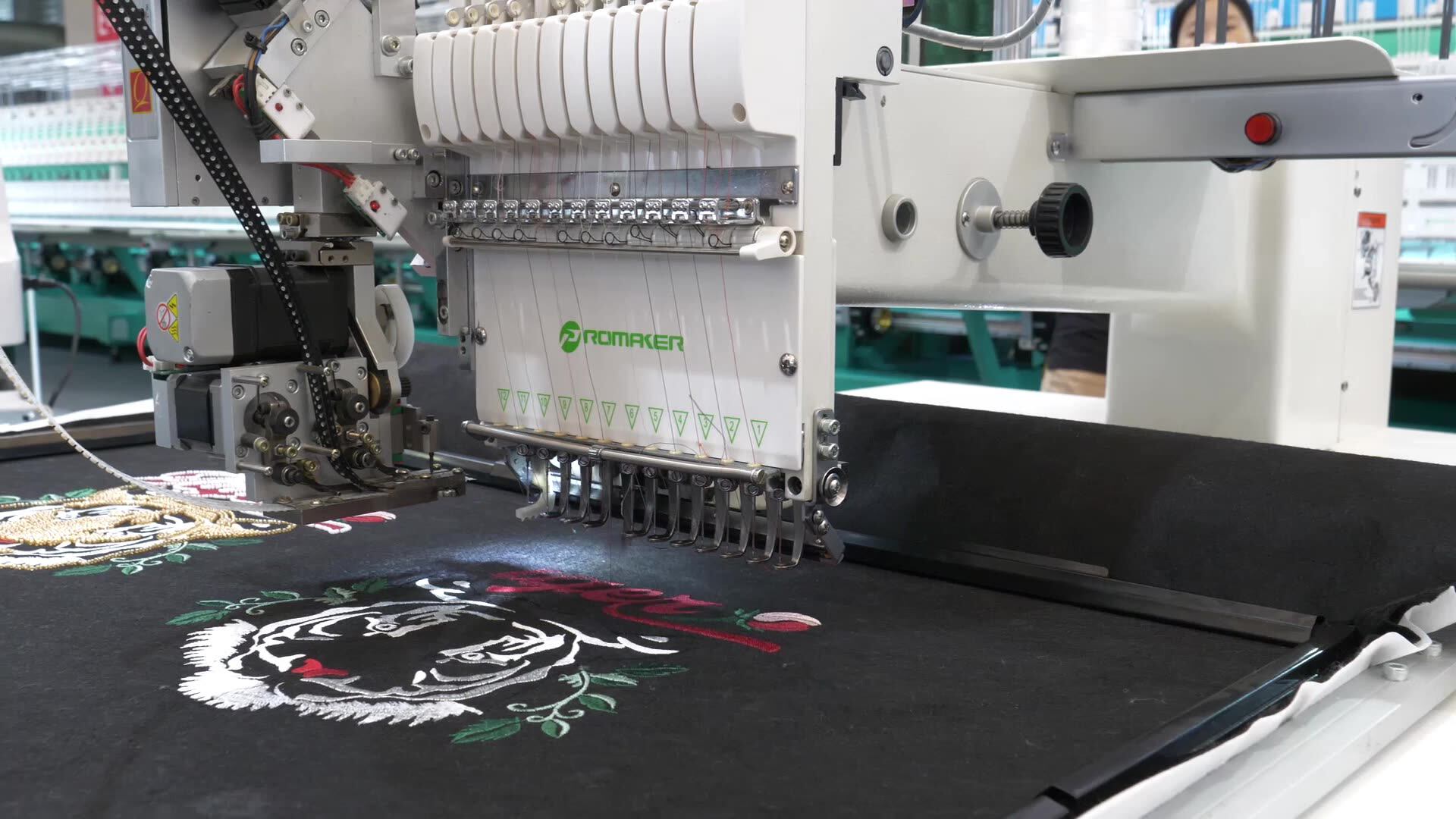 Viral Videos & Demos On Promaker embroidery machine, we have more than ...