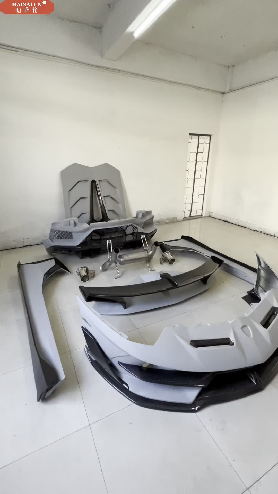 Svj Style Full Body Kit Carbon Fiber For Lamborghini Aventador Lp700 ...