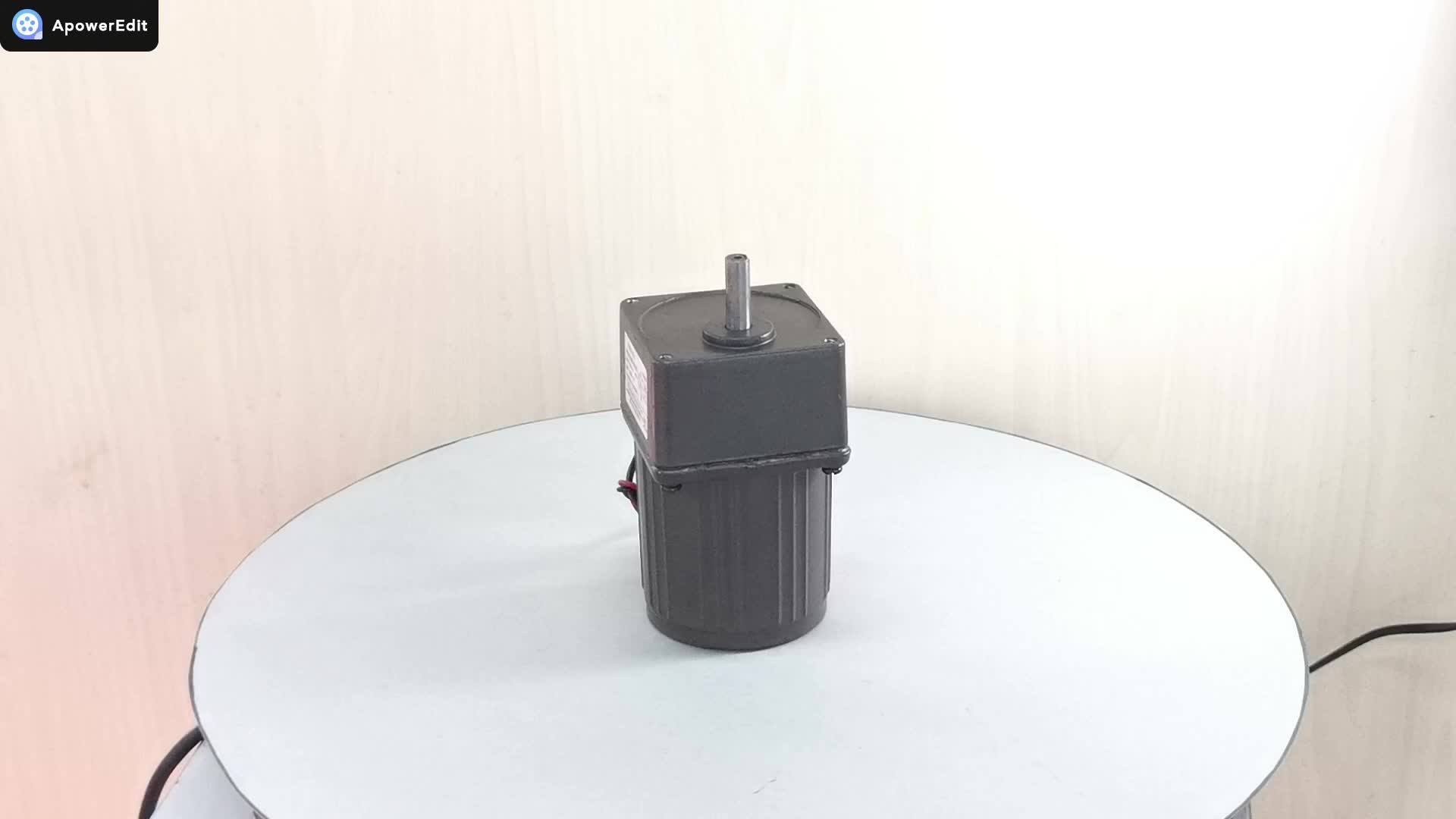 Yn80 Single-phase Asynchronous 110v Ac Motor Low Rpm - Buy 110v Ac ...