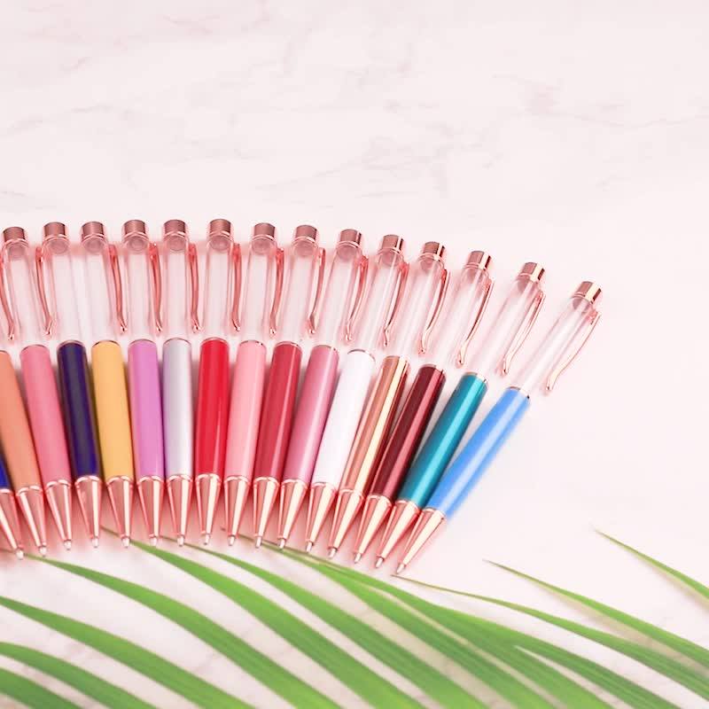 Popular Barrel Ballpoint Pen Novelty Creative Blank Diy Empty Tube ...