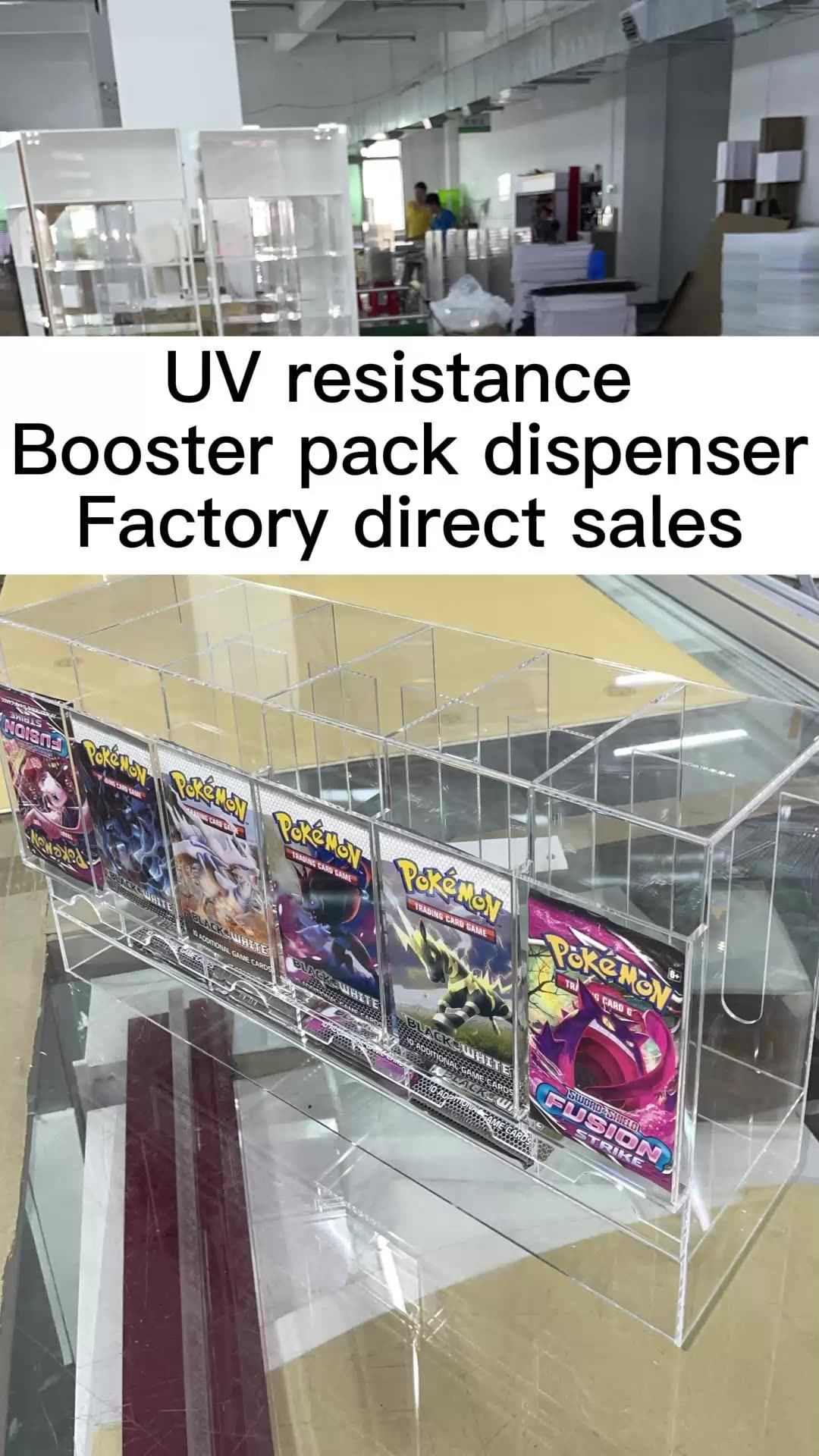 Ray Yi Custom Stacked Tcg Mtg Yugioh Pokemon Booster Packs Display ...