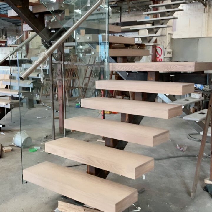 Australia Standard Internal Structure Support Straight Stairs With ...