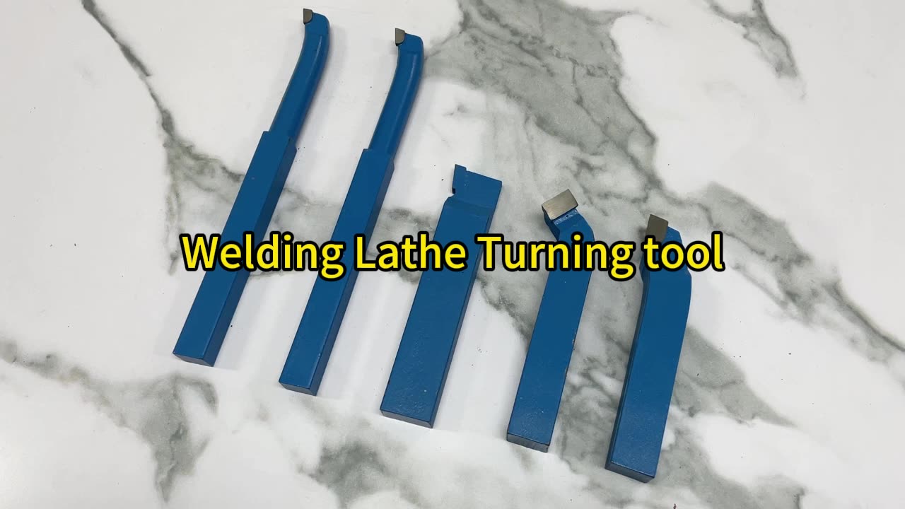 11pcs Metal Carbide Cnc Lathe Tools Carbide Brazed Tipped Bit Cutting Set Kits Welding Turning