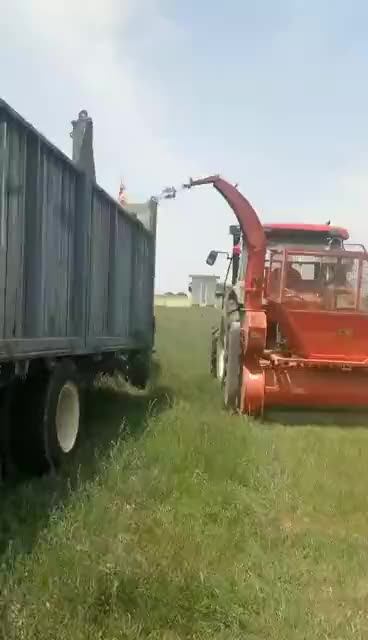 Mini Tractor Mounted Corn Silage Stalk Sotton Straw Grass Wheat Forage ...
