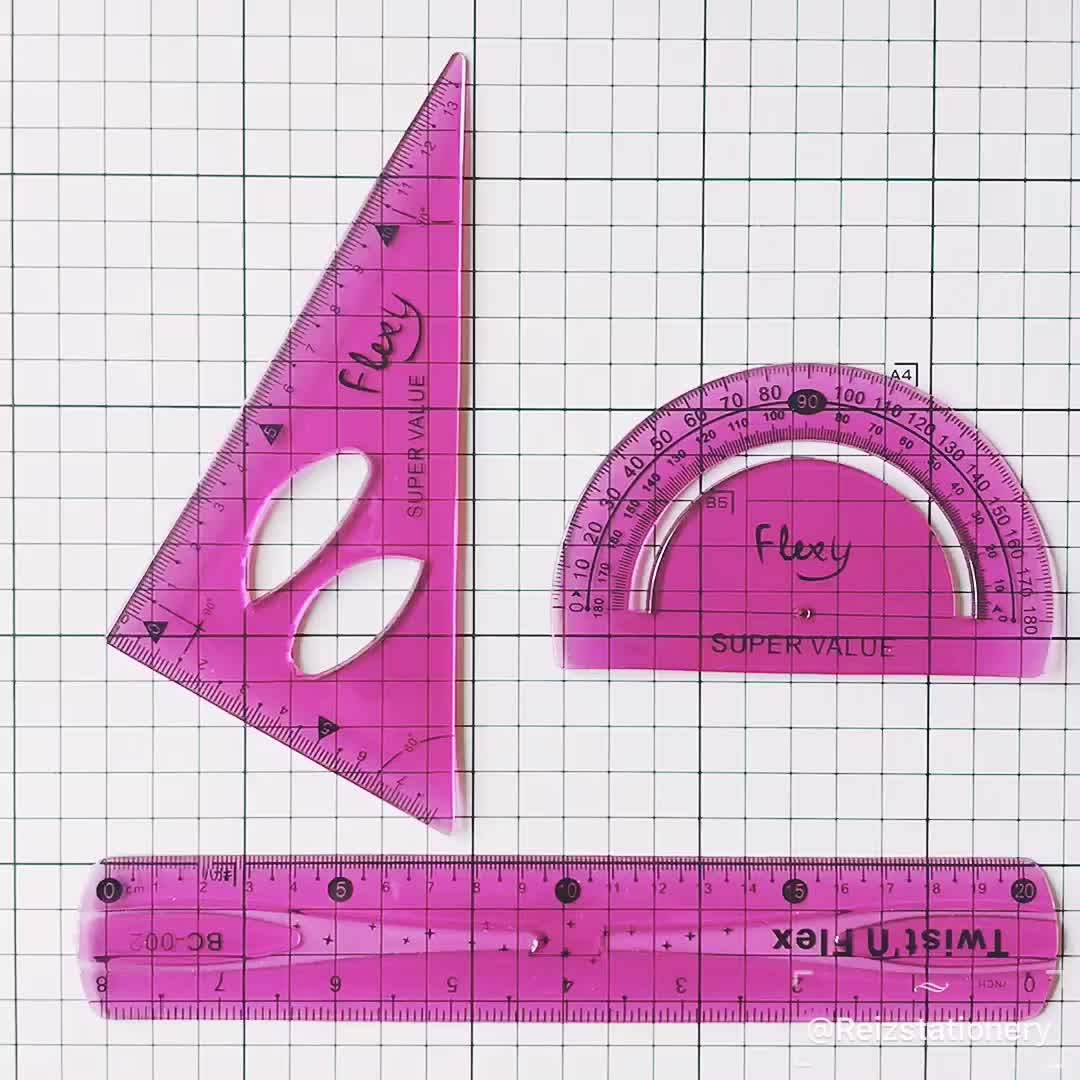 Pvc Bend Ruler Set - Buy Bend Ruler Set,Regle Ensemble,Bend Ruler ...