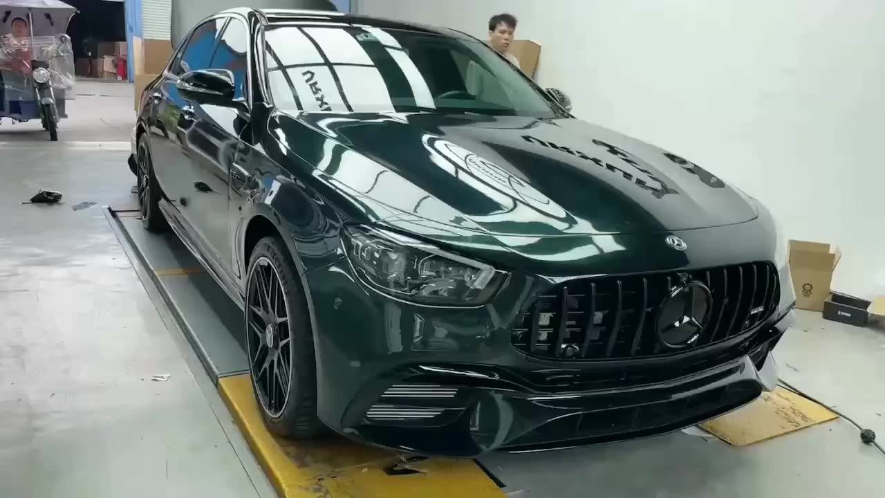 Benz W213 Old Upgrade New E63 Amg Body Kit For Mercedes Benz E Class ...