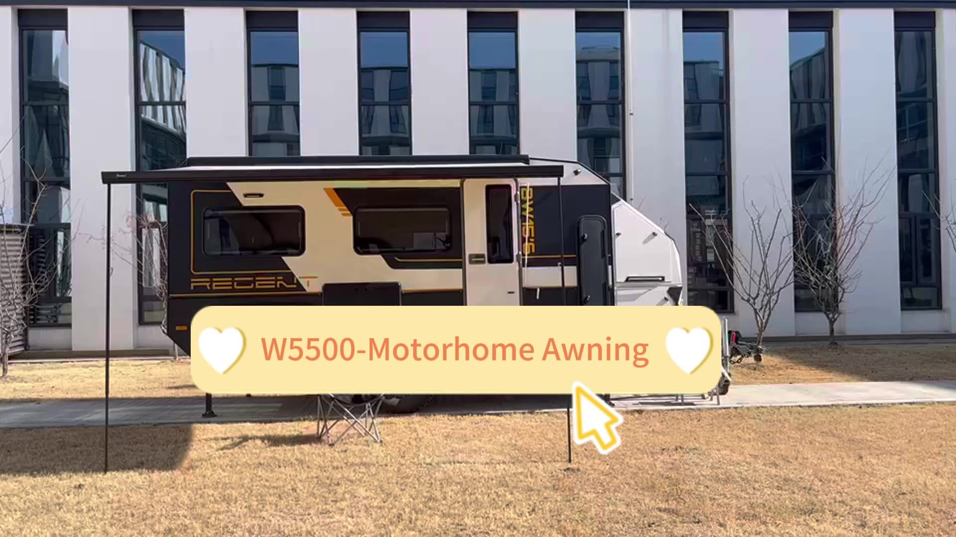 Wareda Brand Car Awning Retractable Cassette Motorized Electric Rv Sun ...