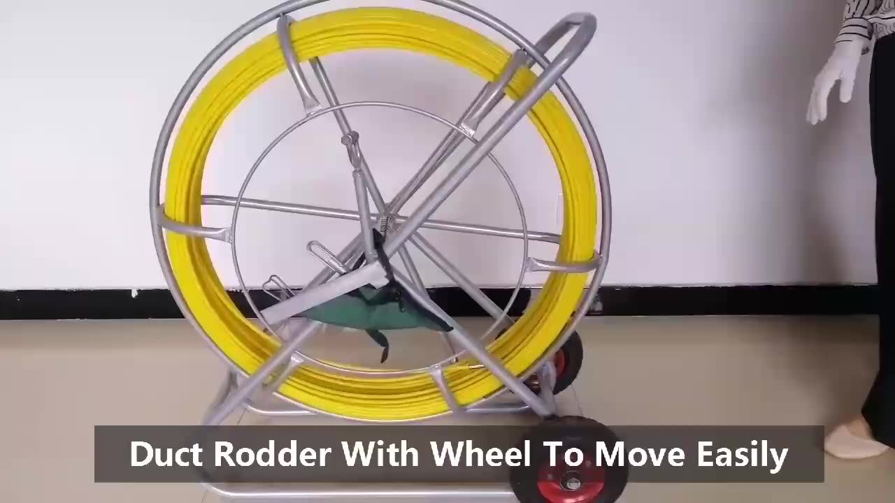 Cable Laying Equipment,Frp Duct Rodder,Cobra Reel Duct Rodding - Buy ...