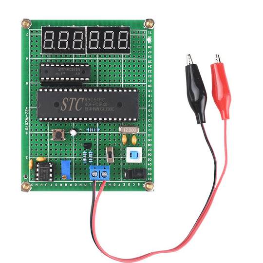 AD0832 Digital Voltmeter Kit Development Board DIY Electronic Training ...