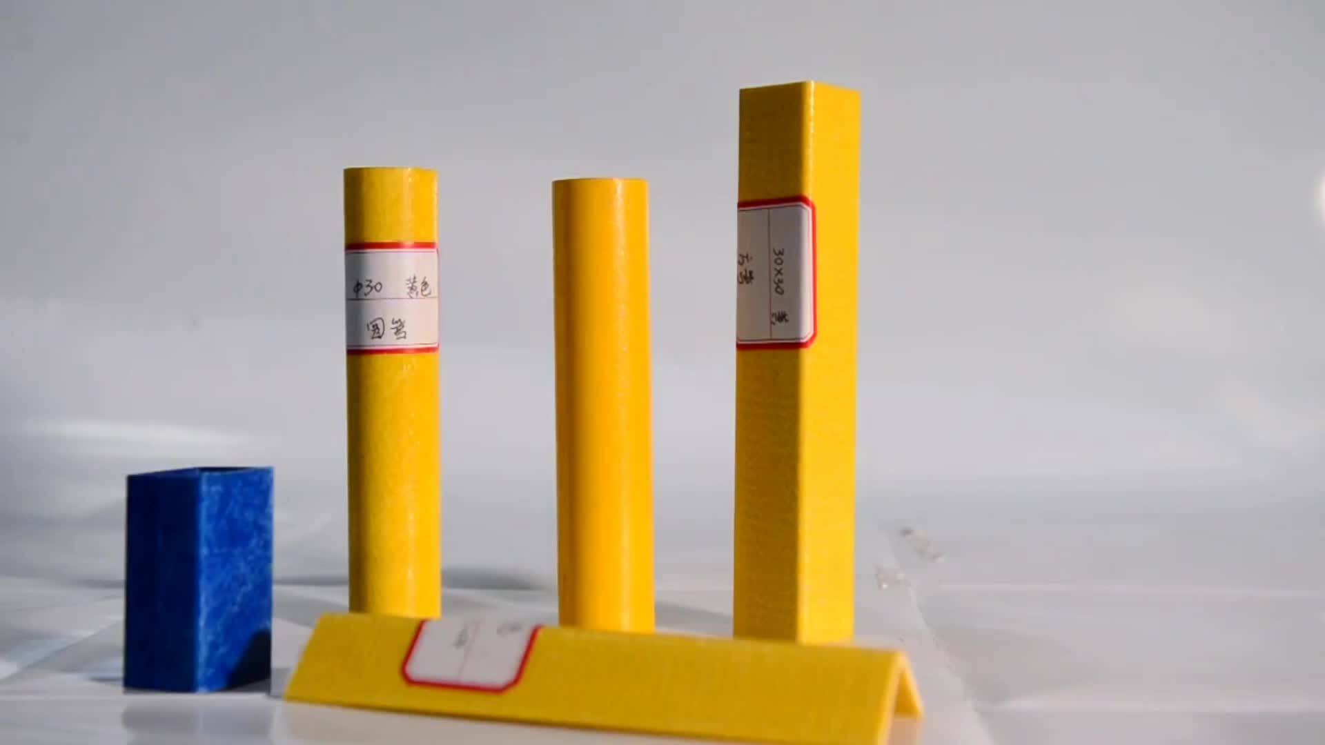 Fiberglass Reinforced Plastics Tent Poles Frp Pole / Rod Tube / Solid ...