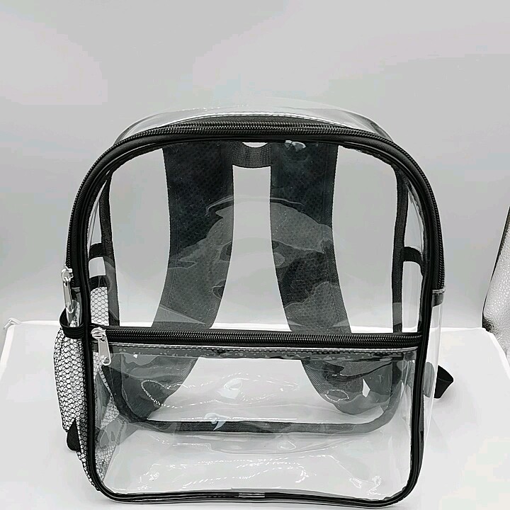 Pvc Clear Backpacks Target Stadium Approved Waterproof Transparent ...
