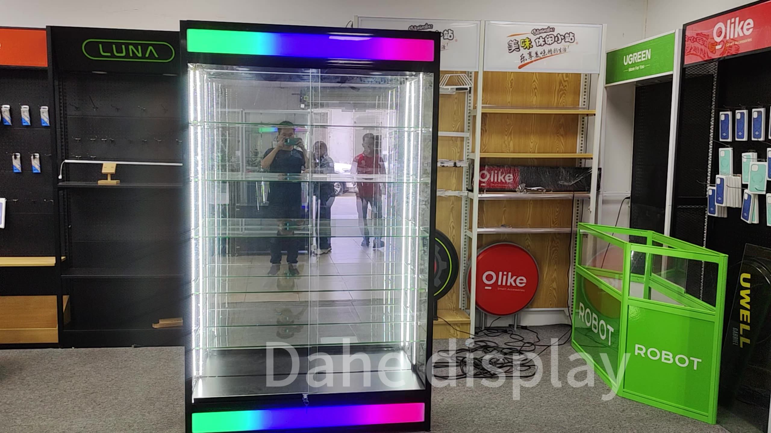 Smoke Shop Wholesale Display Cabinet Retail Tobacco Shops Display Case ...