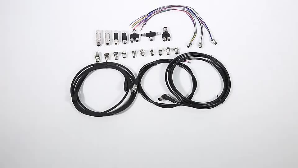 High Quality M8 Adapters 3 4 5 6 8 Pin Cores T Type Pss A Code Adapter ...