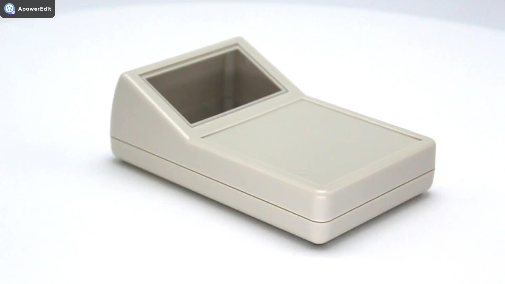 Diy Plastic Enclosure Instrument Desktop Enclosure With Lcd Display ...