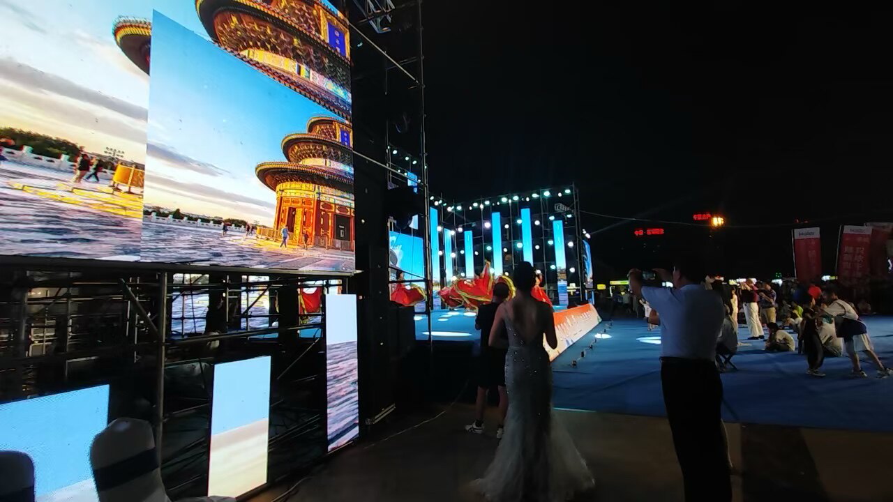 500x500mm Indoor Outdoor Giant Stage Background Led Video Wall P2.6 P2 ...