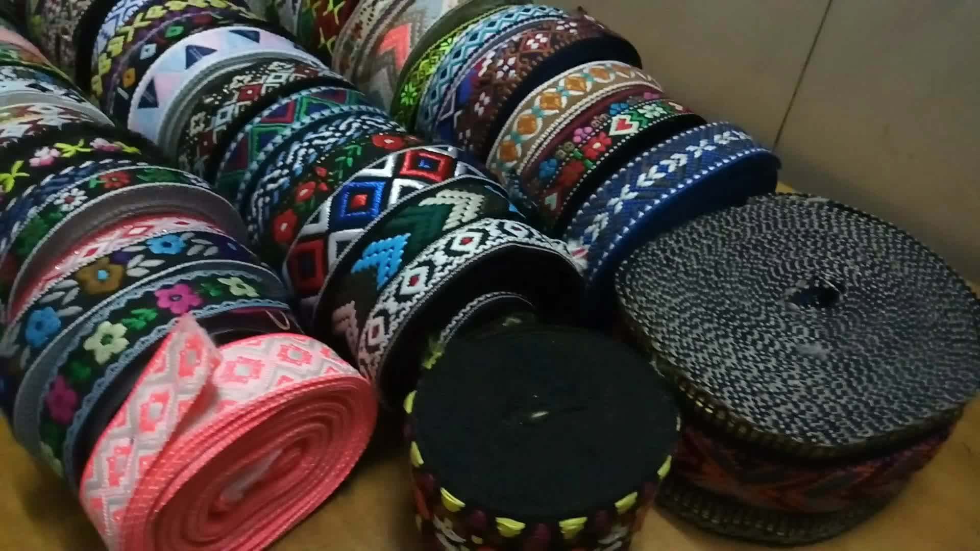 Personalised 100% Polyester Woven Ribbon Decorative Custom Jacquard ...