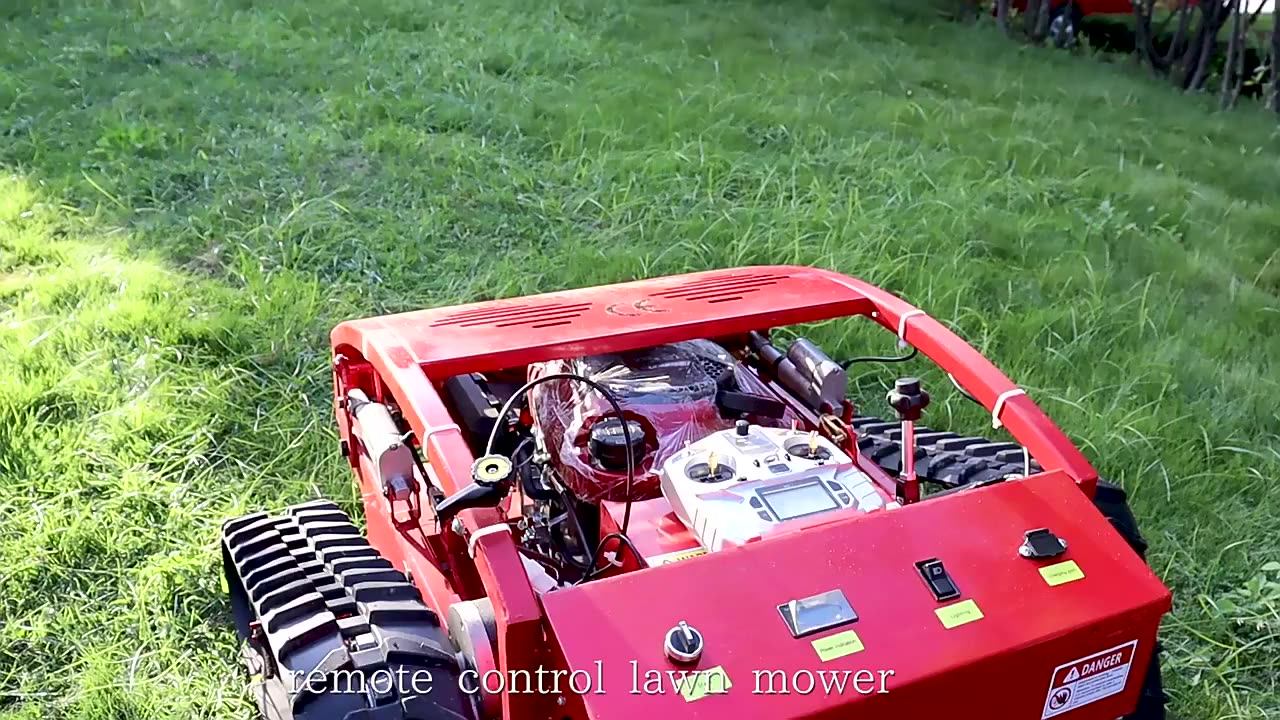 Self Propelled Electric Start Powerful Gasoline Remote Control Remote ...