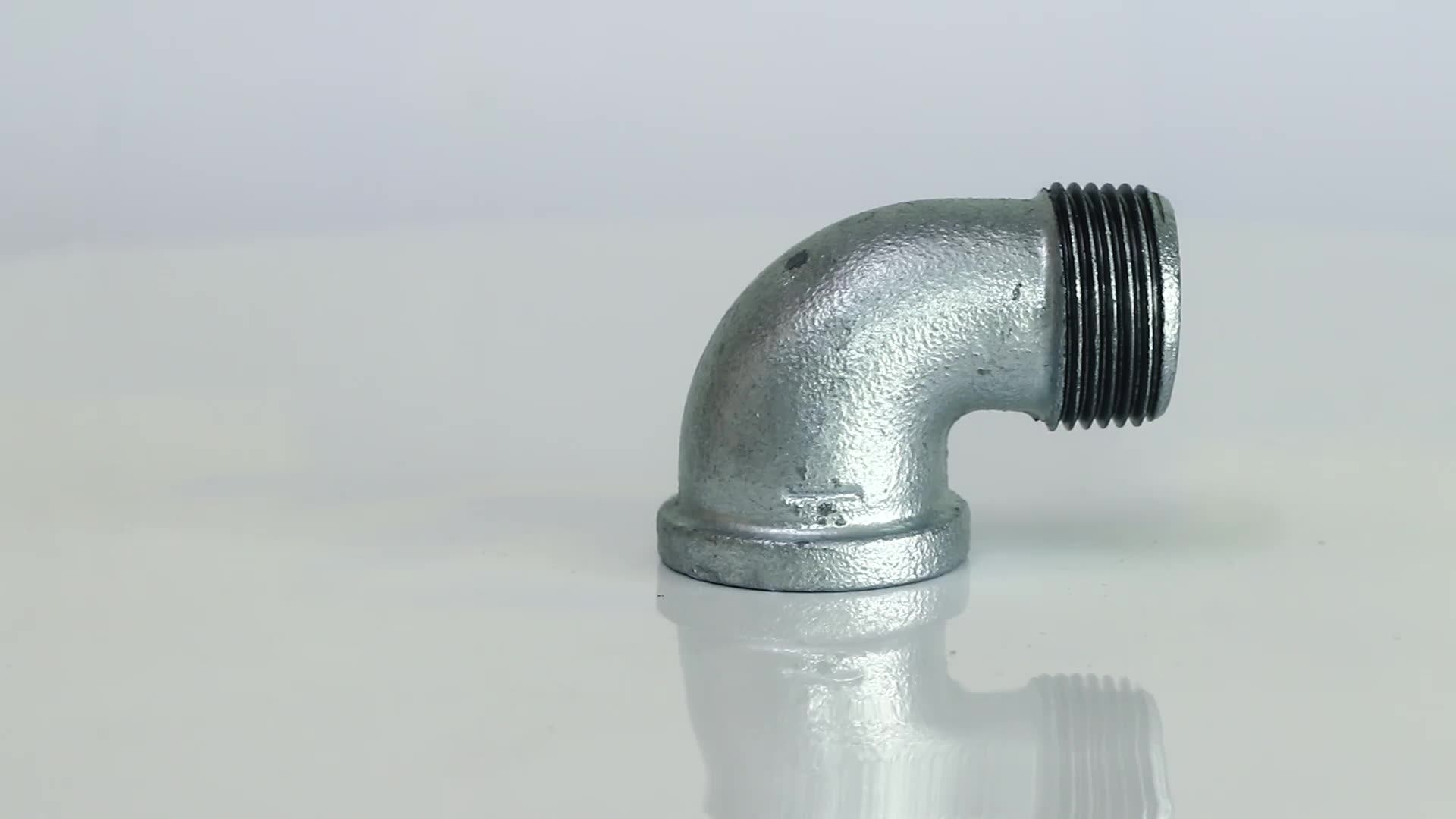 Cast Iron Pipe Fitting Thread Elbow Male & Female 90 - Buy Iron Elbow ...