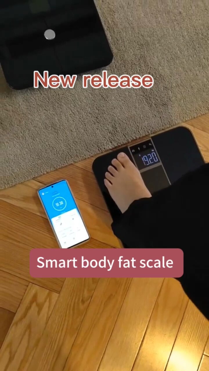 Two Big Va Screen Weight Body Fat Analyzer Mass Index Smart Bmi Scale ...