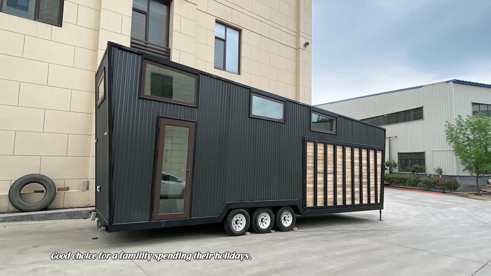Luxury Prefabricated Prefab Tiny Houses Modular Prefabricated Trailer ...