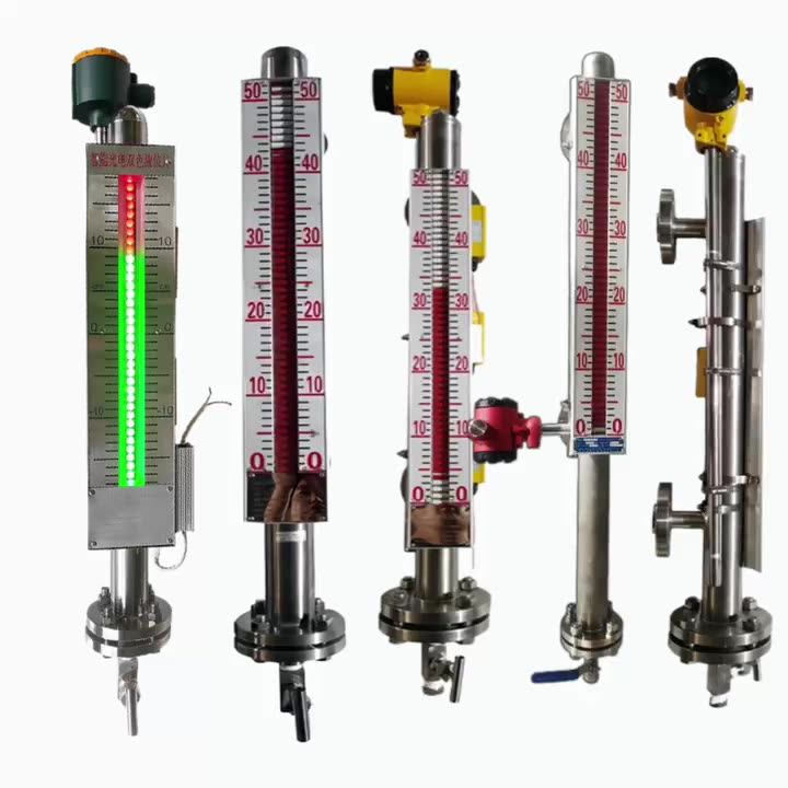 Float & Board Type Level Indicator Weighing Liquid Level Measuring ...