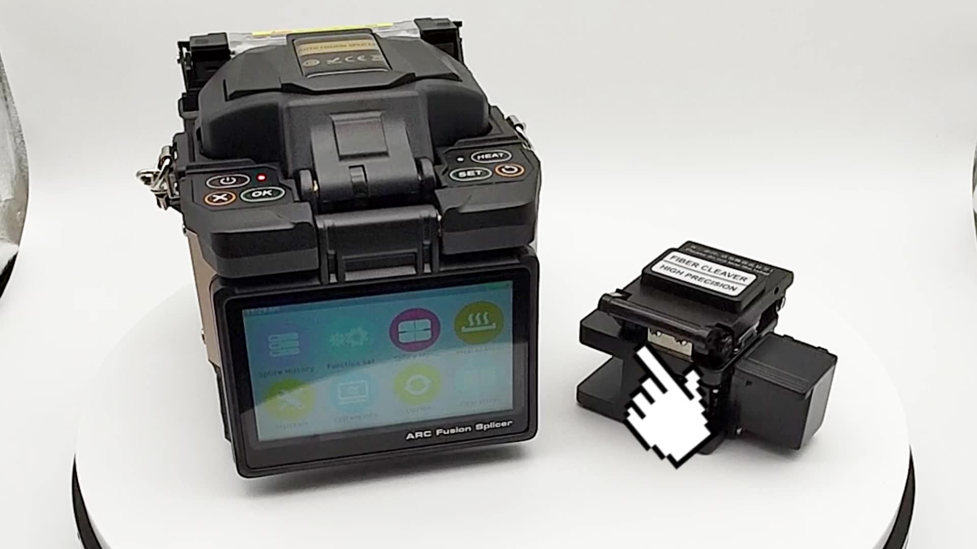 Fttx Active Cladding Alignment Fusion Splicer Fst-16s 4 Motors Ftth ...