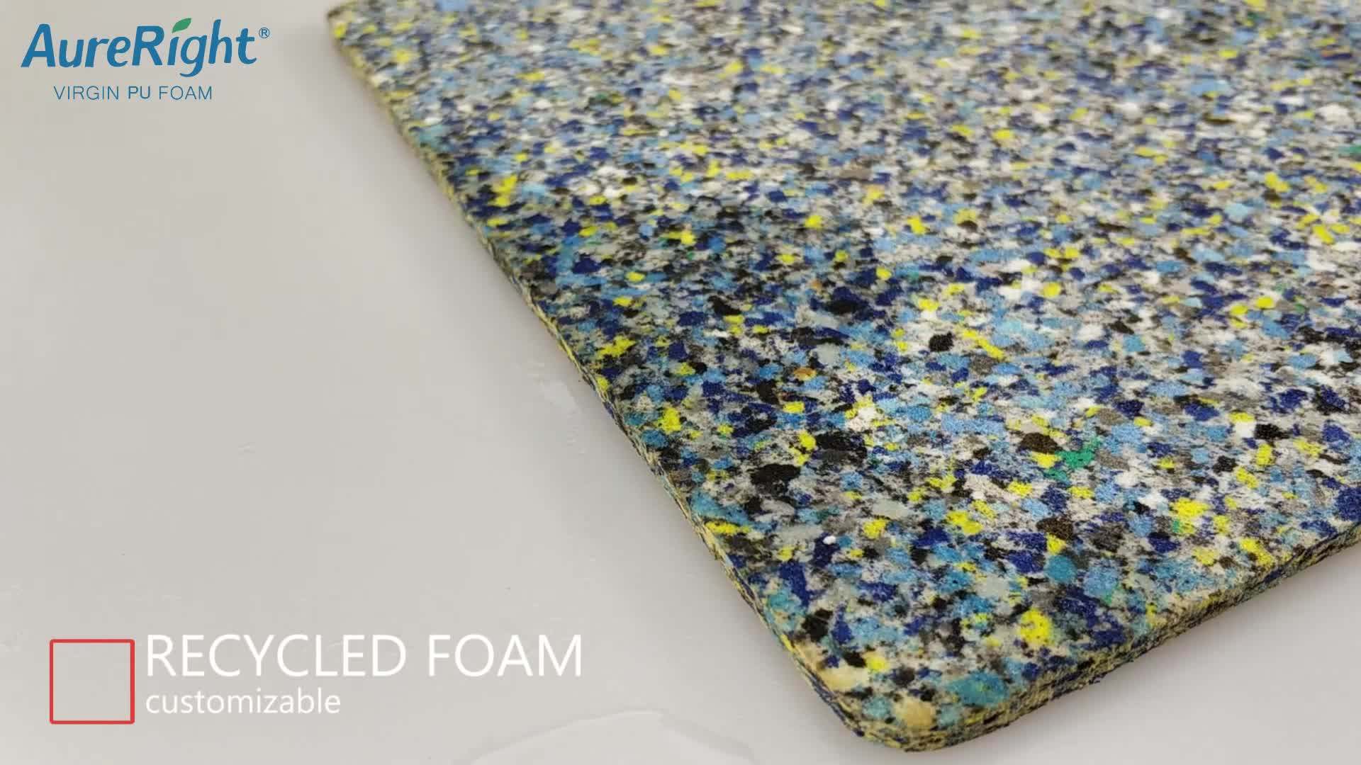 10mm Thick High Density Reconstituted Chip Foam Sheet For Insole - Buy ...