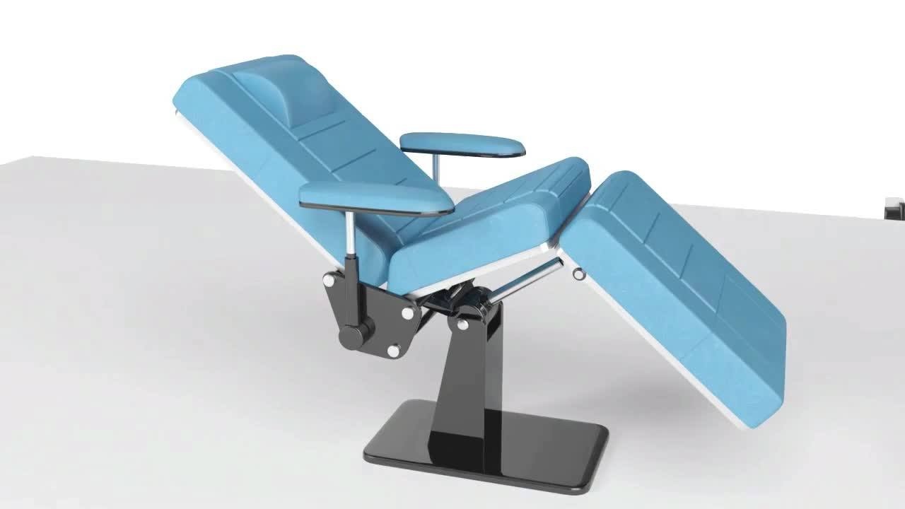 Reclining Chair Adjustable Gas Piston Rod Gas Spring With Double Handle ...