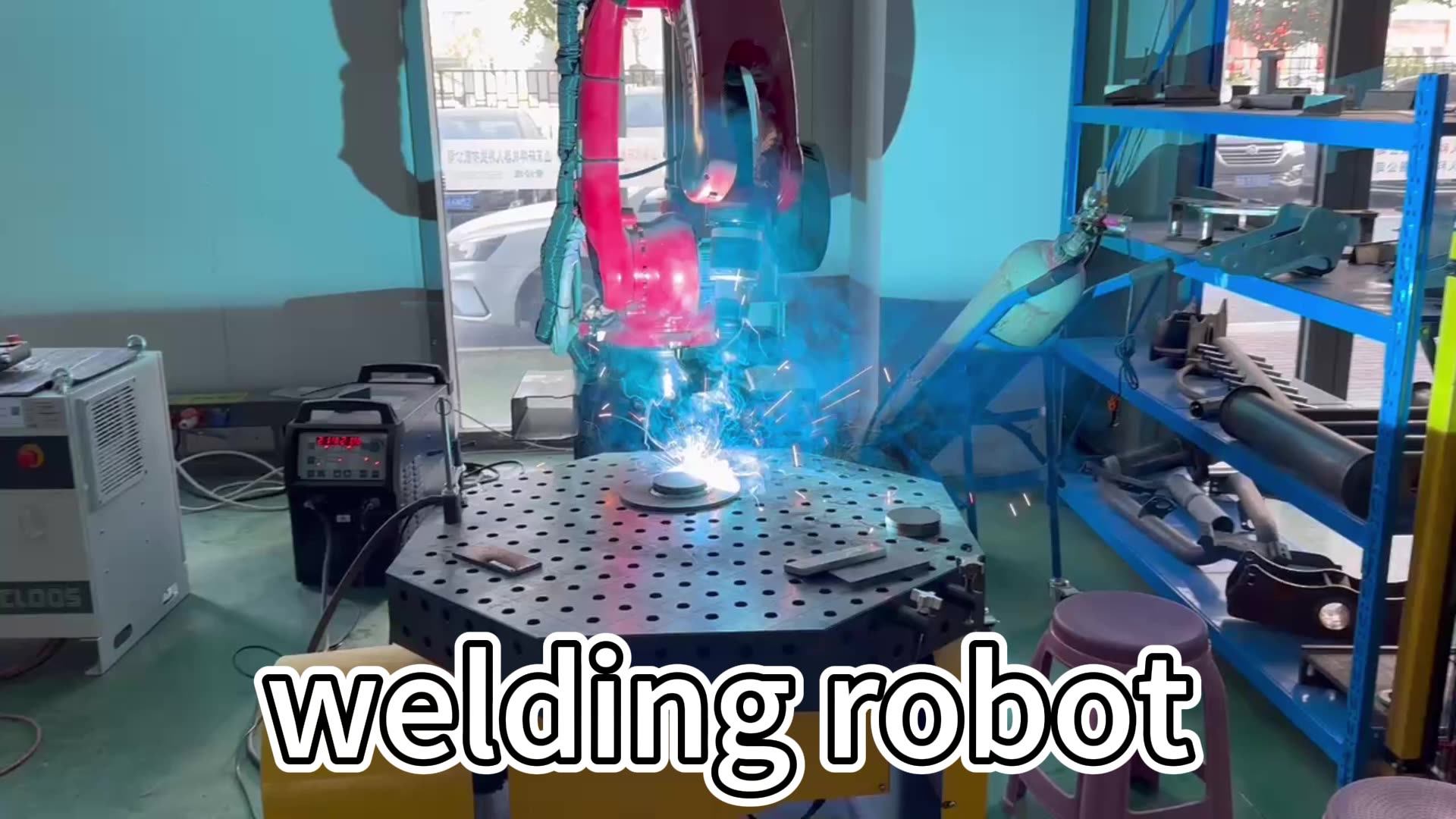 Warehouse Welding Kuka Industrial Robot With Welding Positioner Of High Flexibility For New ...