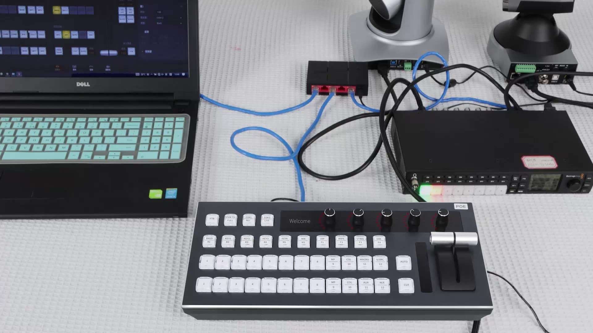 Broadcast Video Streaming Switcher Video Vmix&obs Switcher Live Stream ...