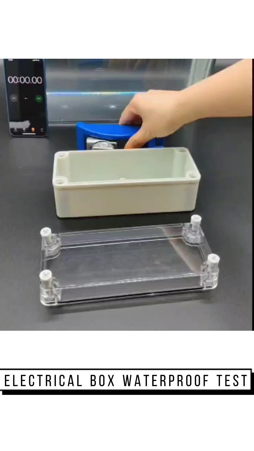 152*70*47mm Outdoor Tv Enclosure Abs/pc Plastic Case For Electronic ...