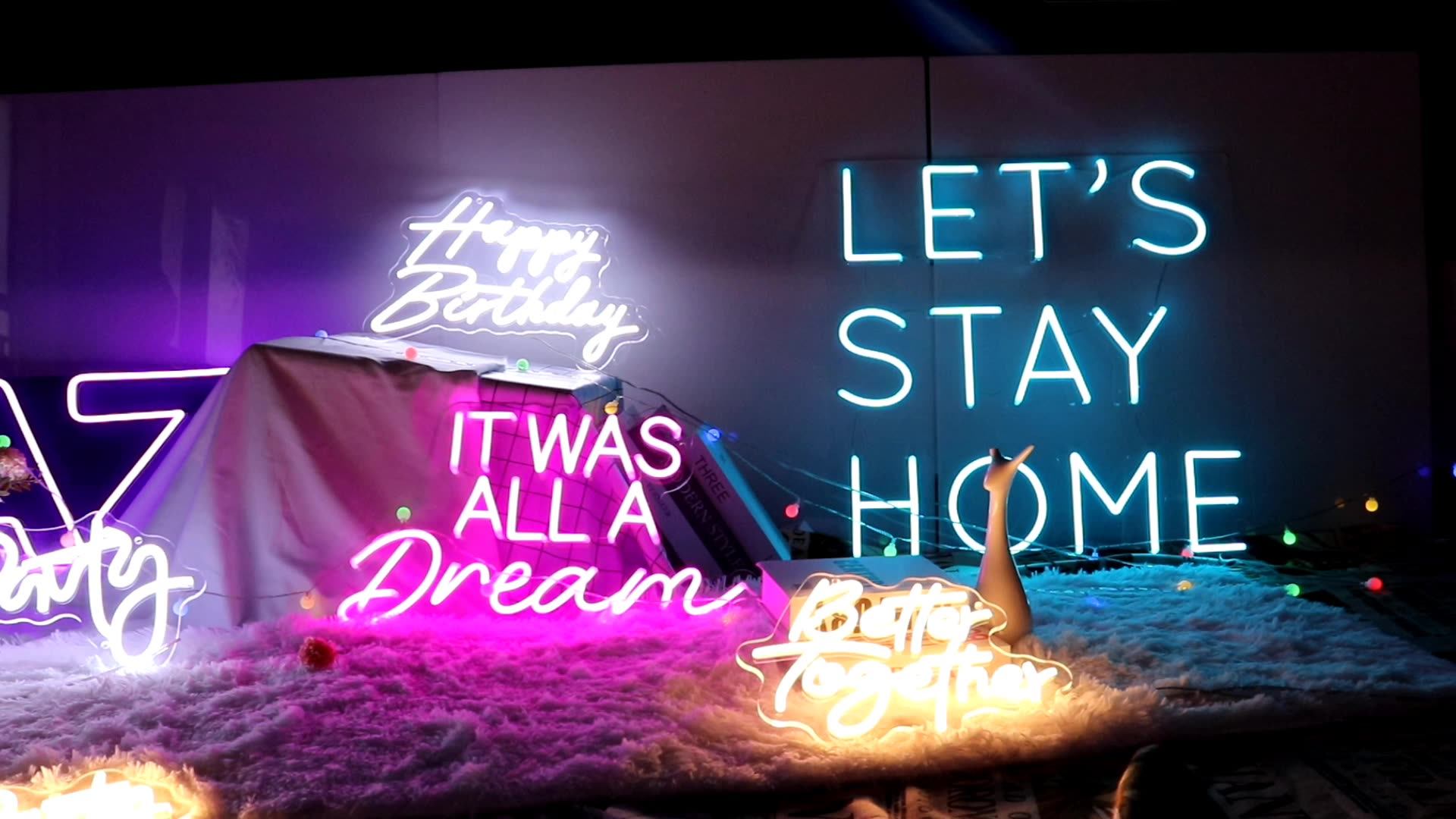 Free Design Fast Delivery Custom Led Light Neon Sign No Moq ...